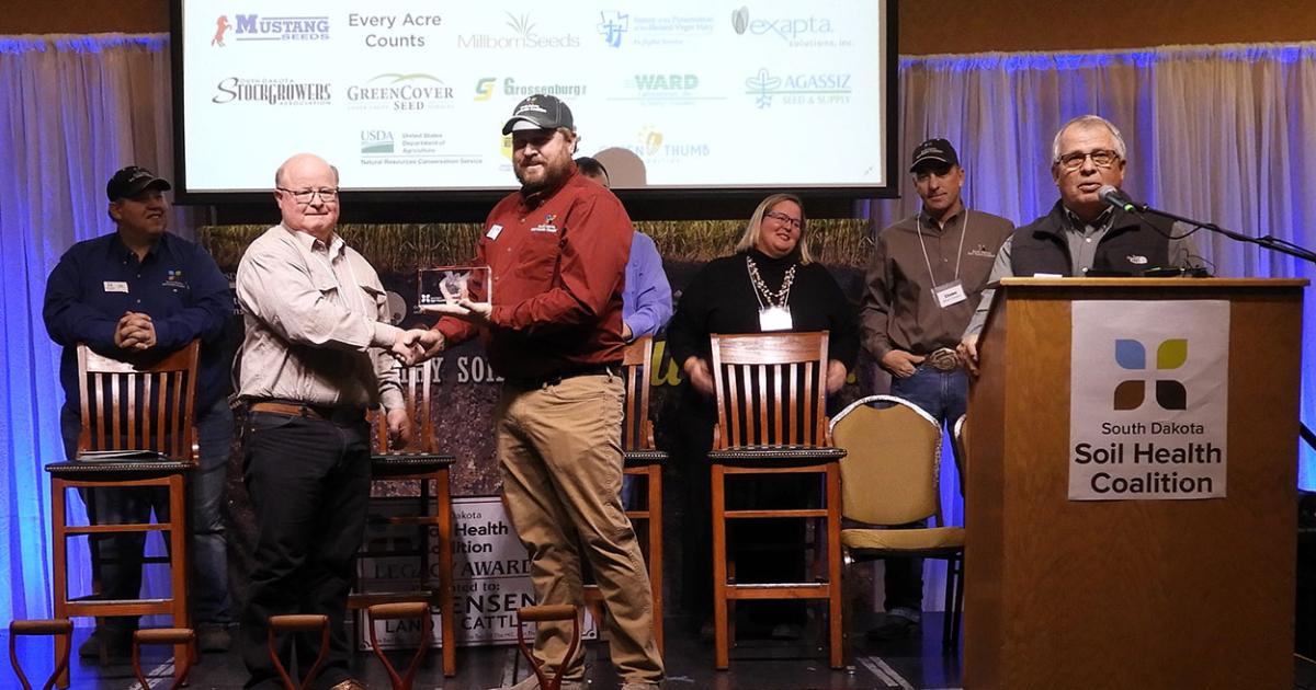 Anthony Bly Receives Friend of Soil Health Award