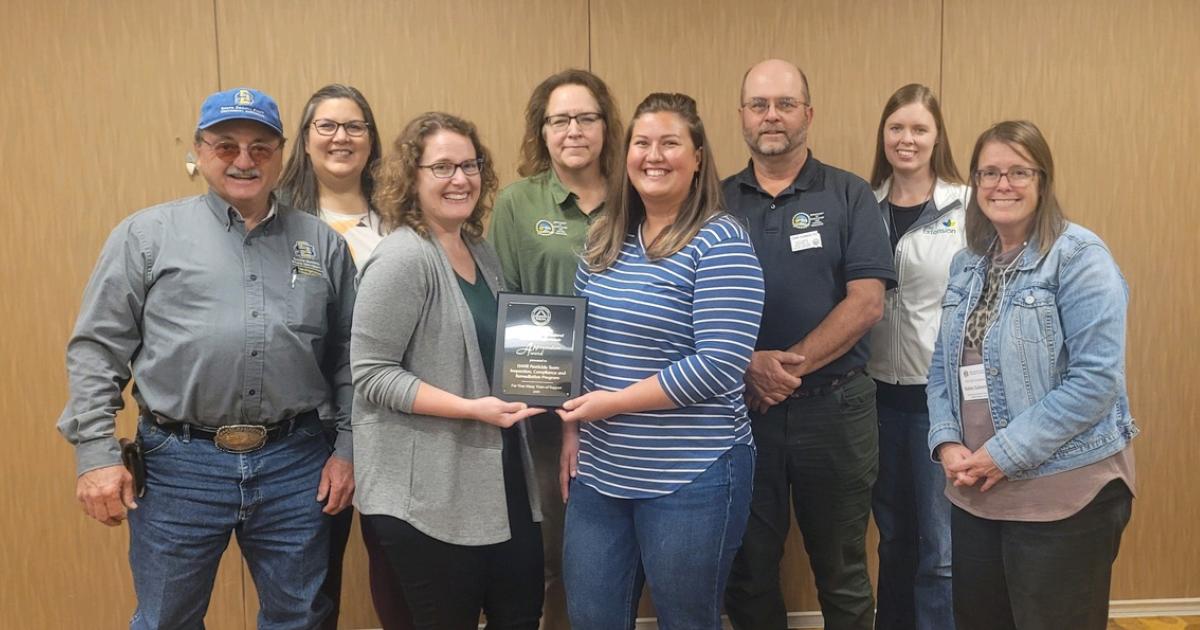 SD DANR receives Friend of SD Association of Agricultural Extension Professionals Award