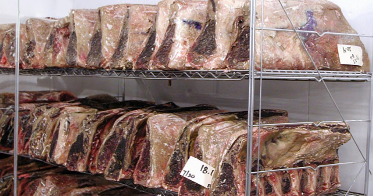 How Much Weight do Beef Carcasses Lose While Aging?