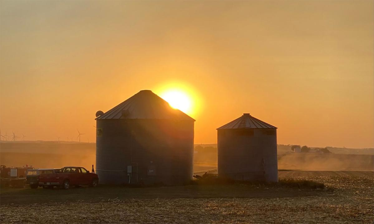 Inspecting Grain Bins After a Windstorm