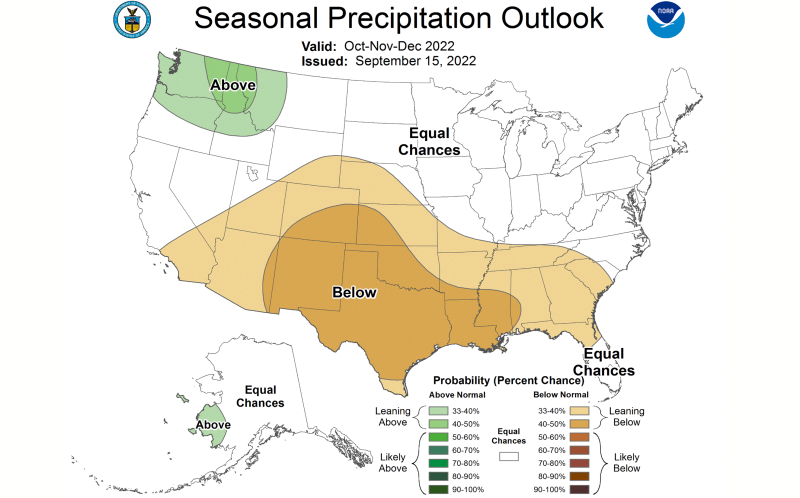 2022 Fall and Early Winter Climate Outlook