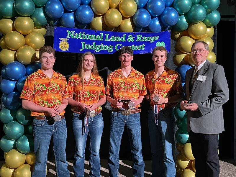 SD 4-H team wins national land and range judging contest