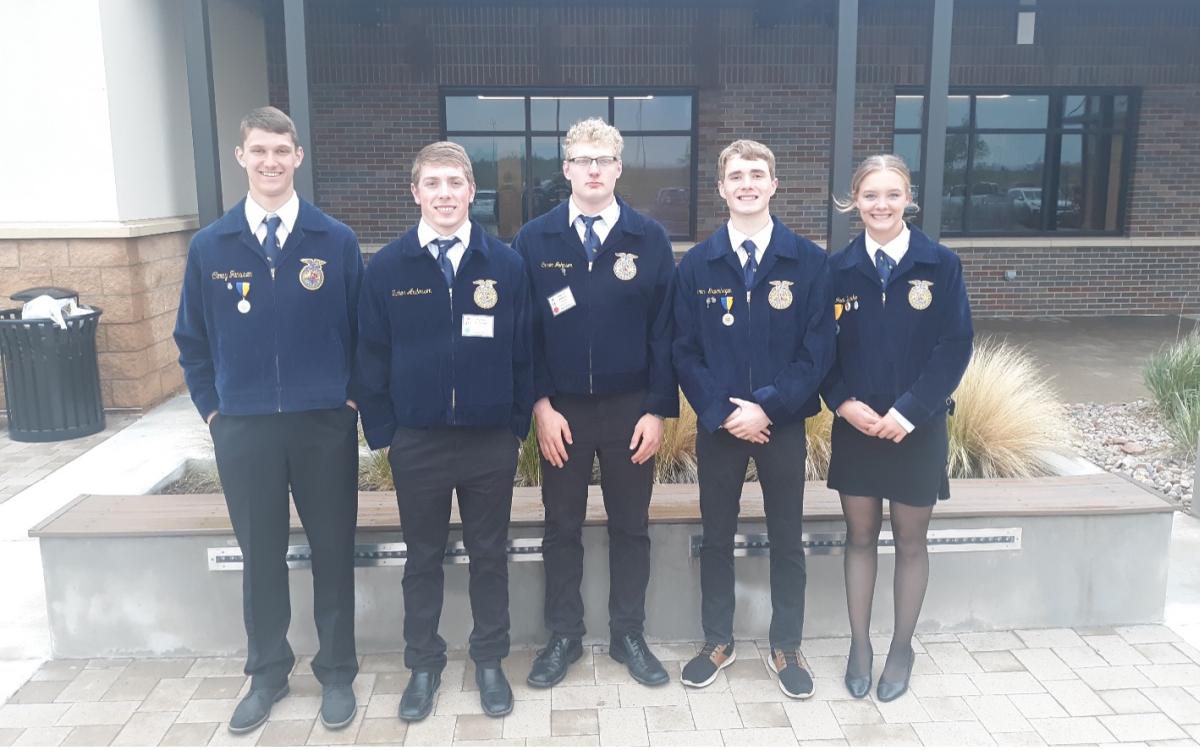 2023 De Smet FFA Land and Homesite Judging Team | SDSU Extension